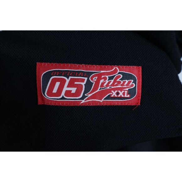 FUBU | Shirts | Vintage 9s Y2k Fubu Mens Large Spell Out Script Baggy Baseball Jersey Shirt ...